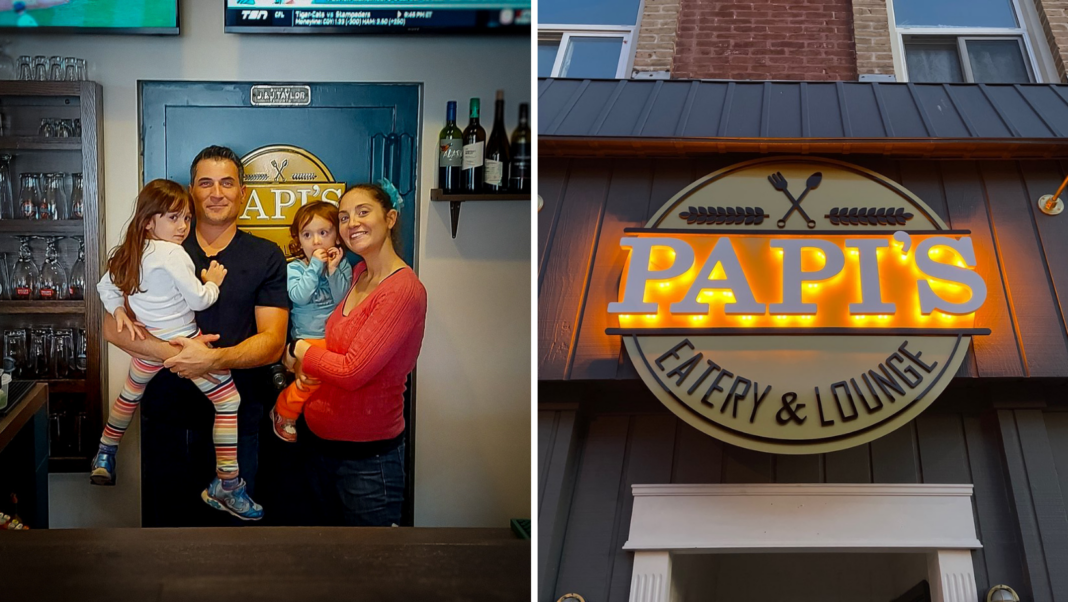 You gotta try the pizza at Papi's Eatery & Lounge - Rrampt.
