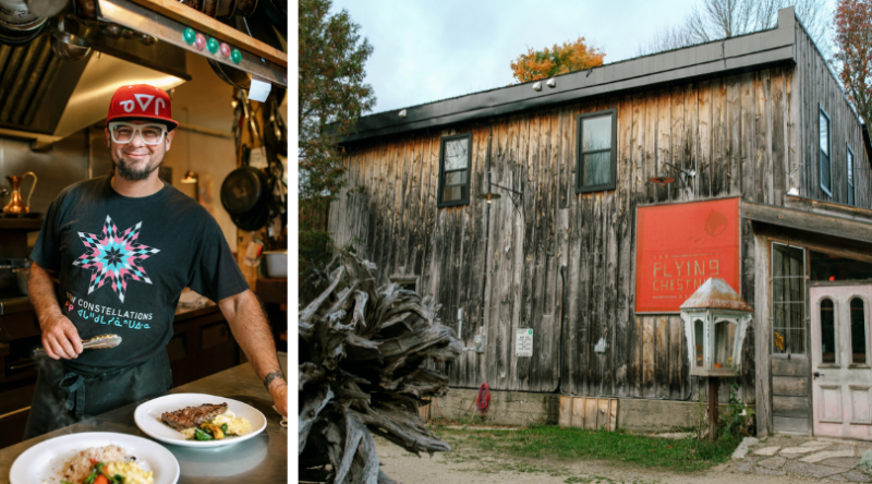 Shawn Adler loves breaking the rules at The Flying Chestnut Kitchen ...